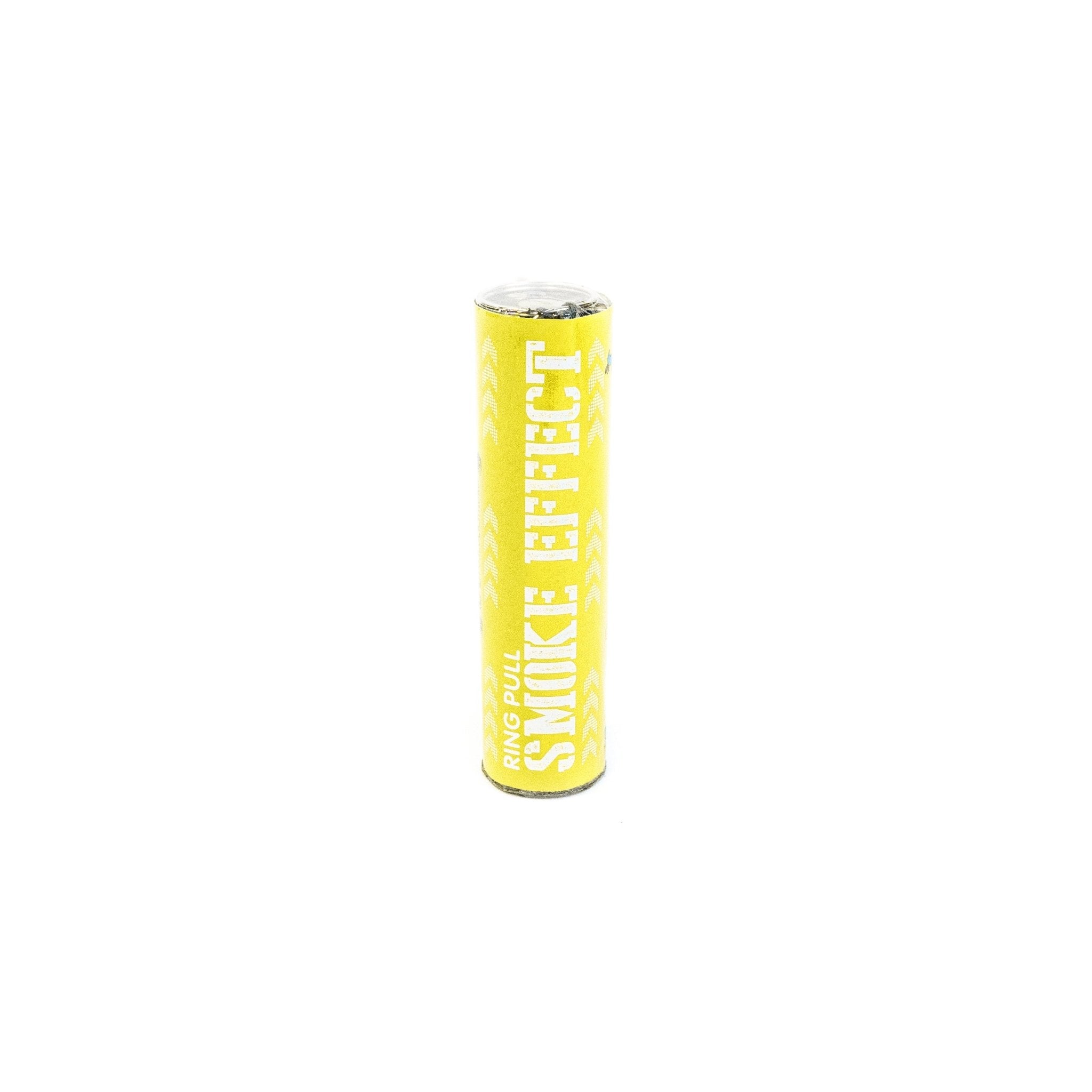Ring Pull Mini Smoke Bomb Yellow – Peacock Smoke