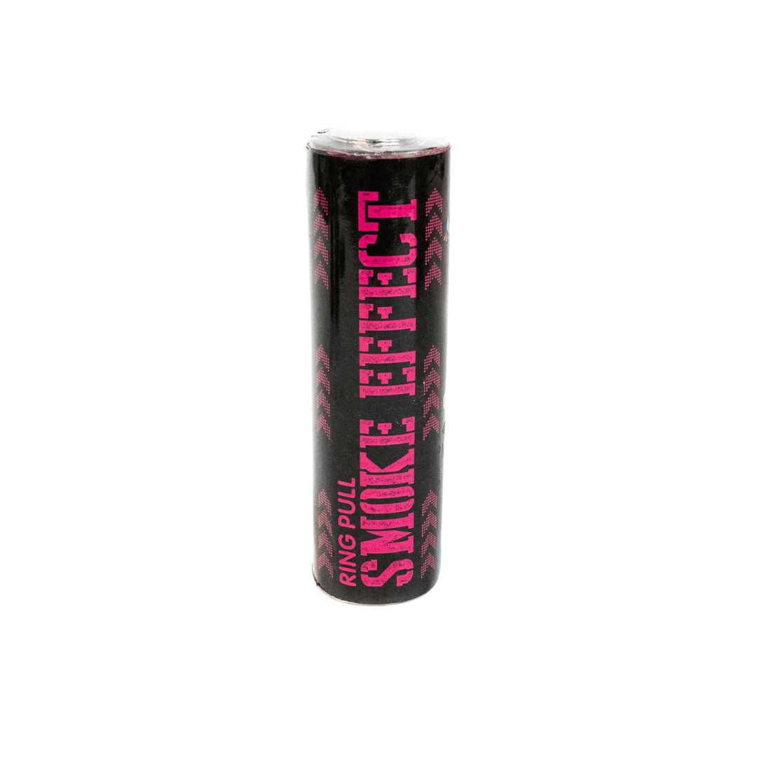 Ring Pull 90 Second Smoke Bomb Pink – Peacock Smoke
